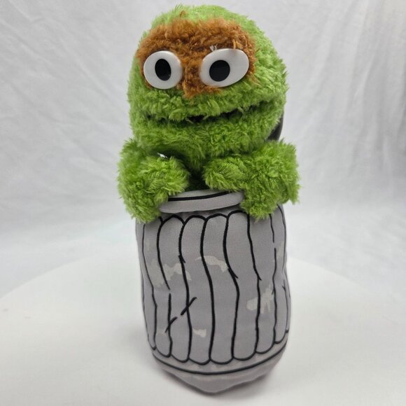 Toys | Sesame Street Oscar The Grouch Plush In Trash Can 1 Stuffed ...